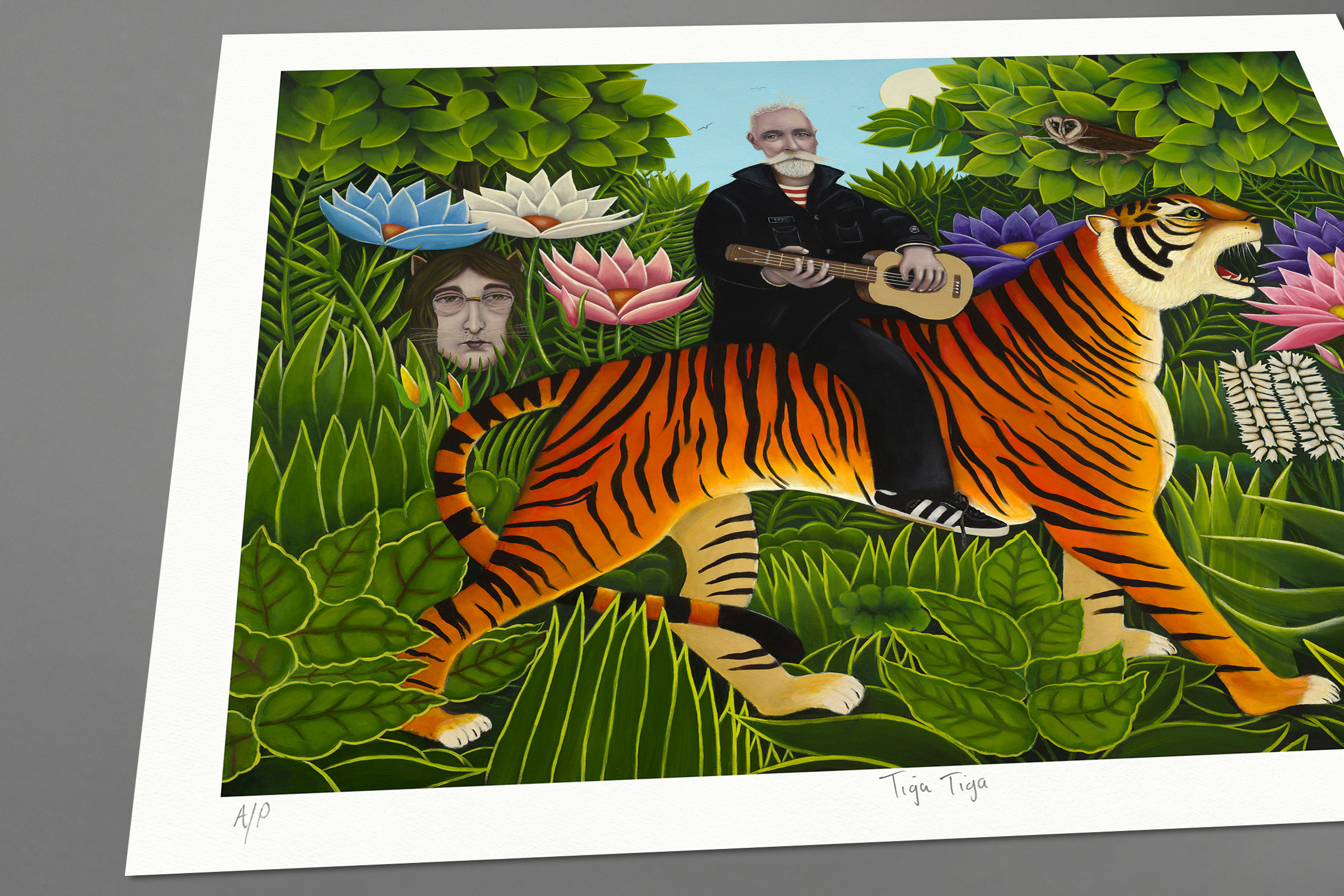 Tiga Tiga - Ross Muir Art